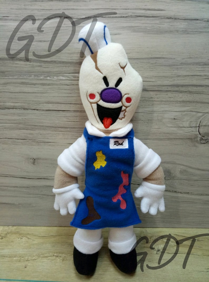 Rod Sullivan. Ice Scream 3. Plush Toy. - Etsy