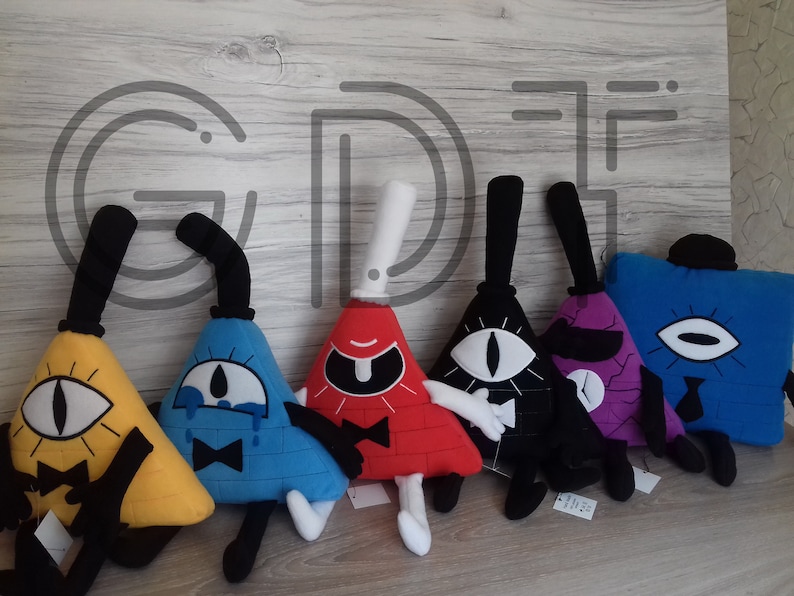 Bill Schiffer. Gravity Falls. Soft Toy Handmade Made to - Etsy