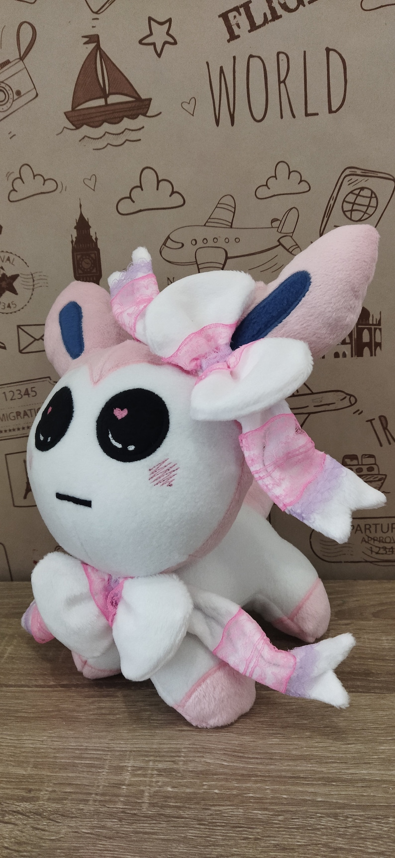 Yippee Sylveon . Tbh. イッペイ. Plush Toy. Ready to Ship. Size - Etsy