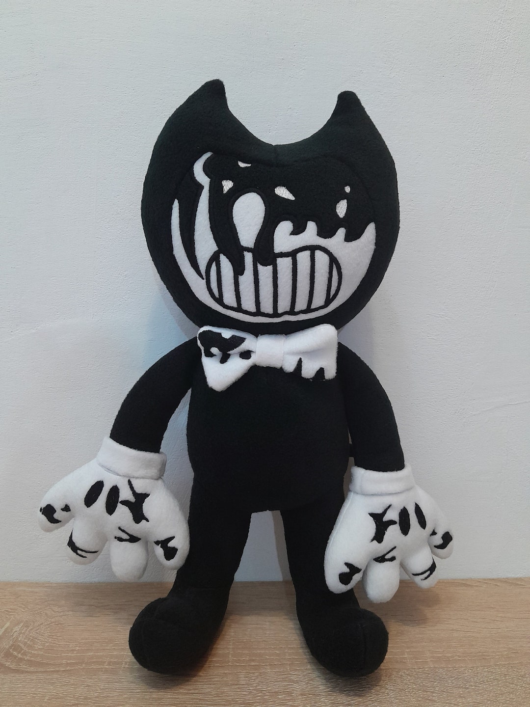 Ink Bendy. Large Soft Toys. Bendy and the Ink Machine. Size 16 Inch - Etsy