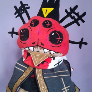Heket. Cult of the Lamb. Plush Toys to Order. 15 Inch (38 Sm) - Etsy