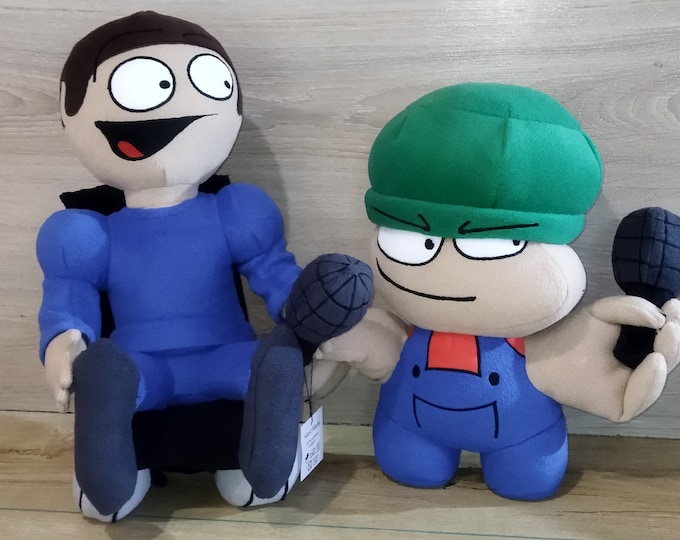 Dave . Friday Night Funkin. Large Plush Toy. Size 16 Inch - Etsy