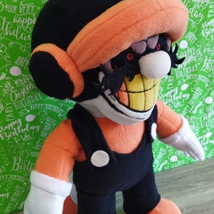 Plush to Order. Emperor M. Mario Exe . Mario's Madness. Large Plush Toy ...