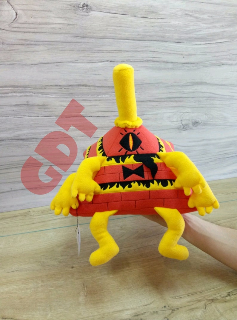 Bill Schiffer Pyramid Based on the Cartoon Gravity Falls. Large Plush ...