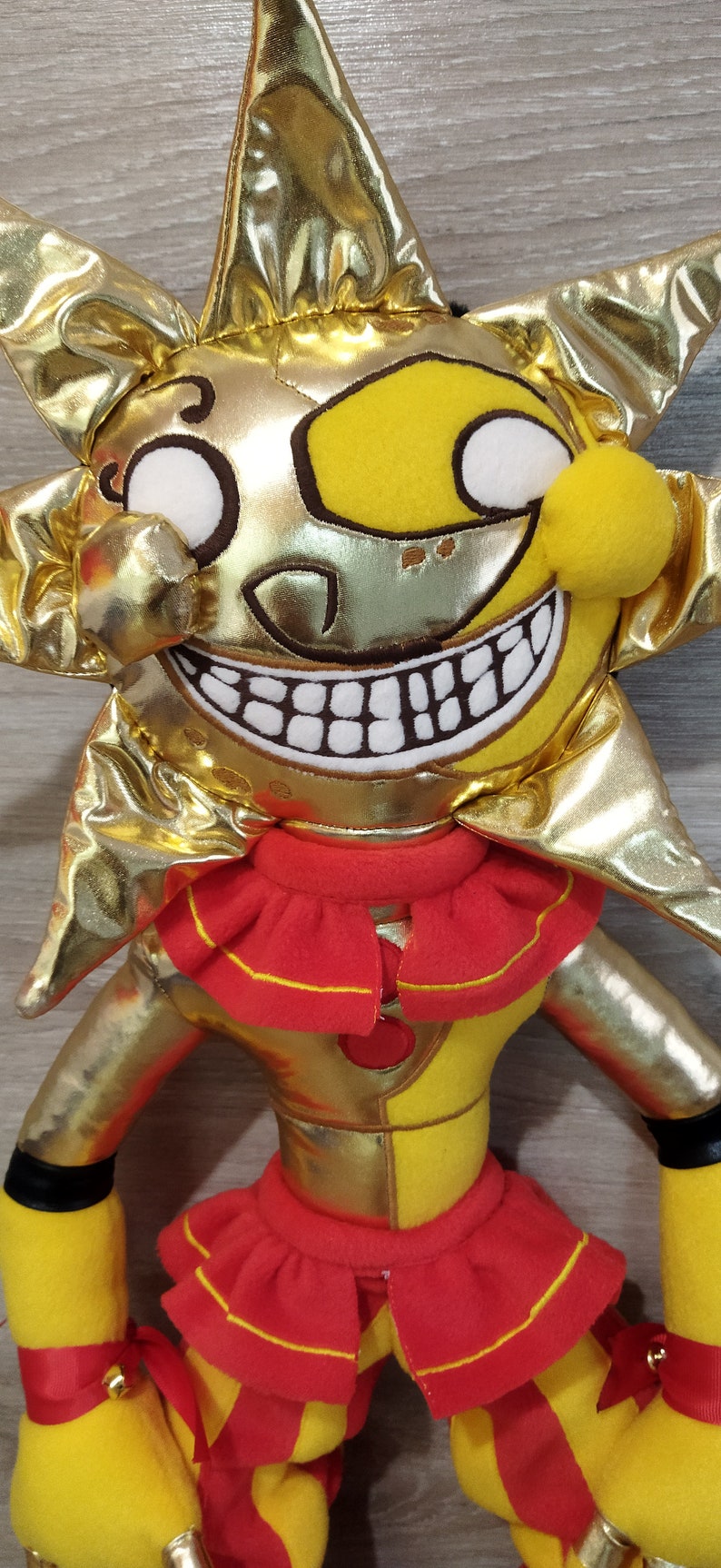 Sun And Moon Fnaf Sun Daycare Attendant Sundrop Large Plush Etsy
