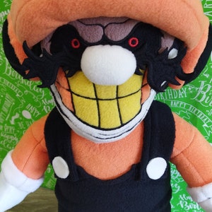 Plush to Order. Emperor M. Mario Exe . Mario's Madness. Large Plush Toy ...