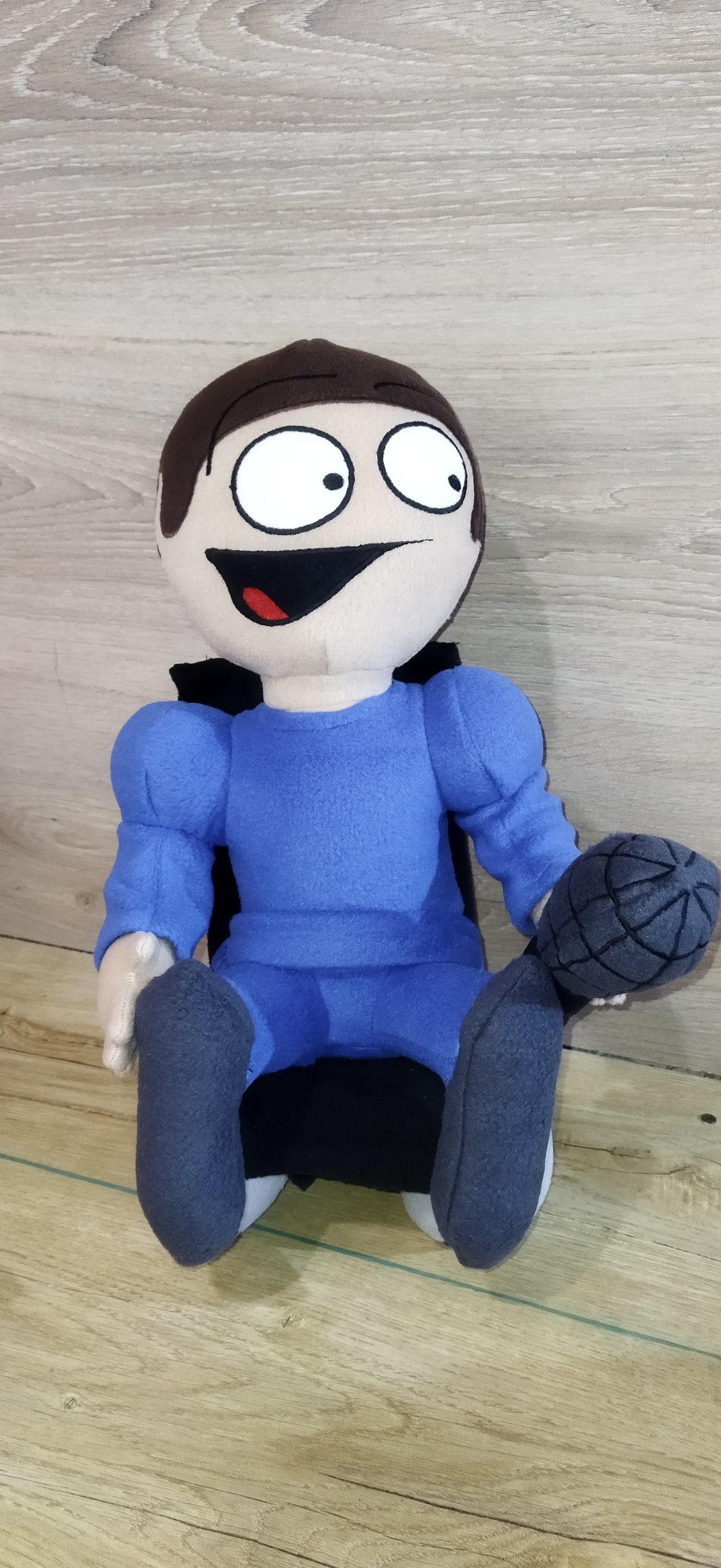 Dave . Friday Night Funkin. Large Plush Toy. Size 16 Inch - Etsy