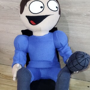 Dave . Friday Night Funkin. Large Plush Toy. Size 16 Inch - Etsy
