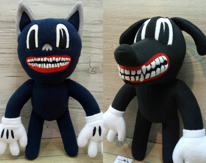 Cartoon Cat. Cartoon Dog. Large Plush Toy. SCP Trevor - Etsy