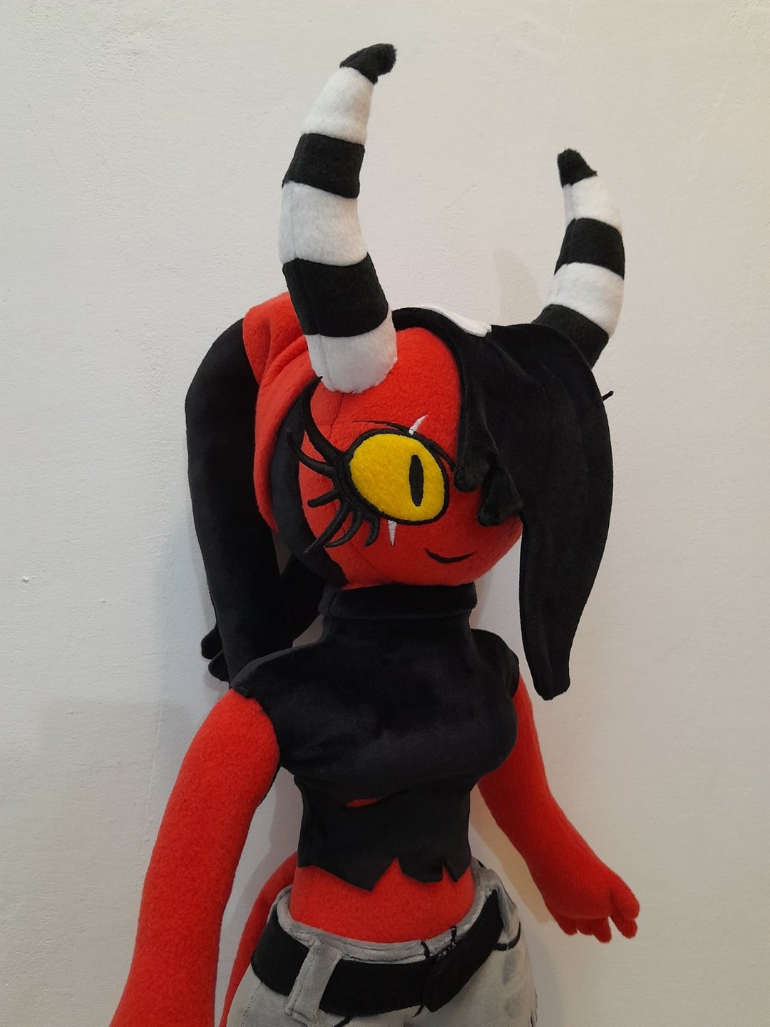 Sallie May. Helluva Boss. Hazbin Hotel. Large Plush Toy. Size 25 Inch - Etsy UK