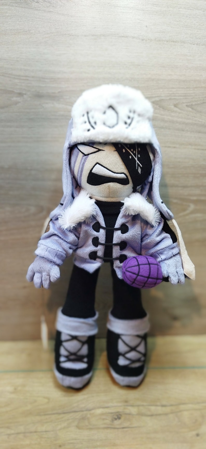 Ruv. FNF. Friday Night Funkin. Large Plush Toy. Size 20 Inch - Etsy