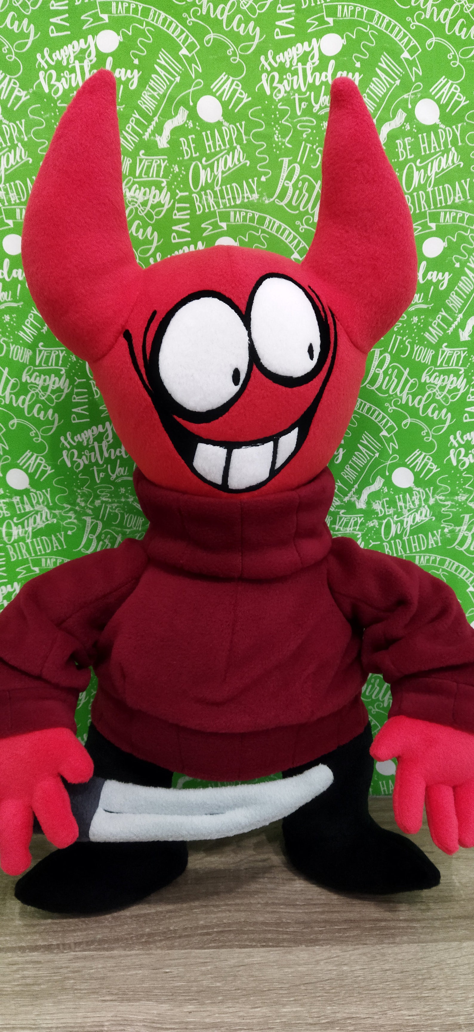 Bob Velseb. It's Spooky Month. Large Plush Toy. Size 21 Inch 53 Cm - Etsy