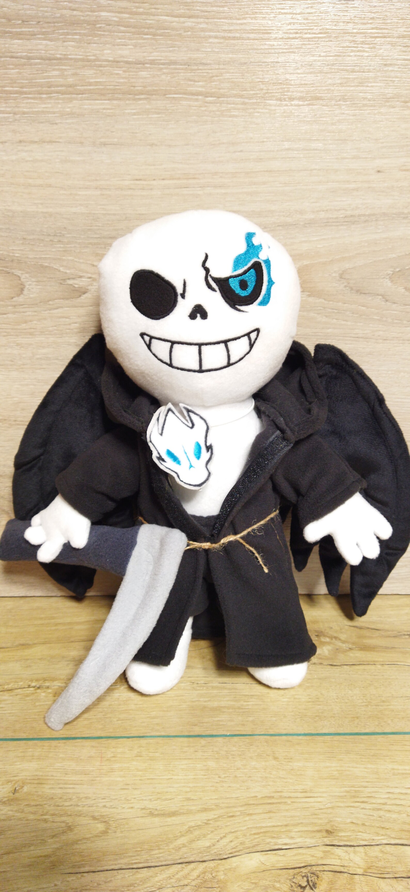 Reaper Sans. Undertale. Large Plush Toy. Size 14 Inch - Etsy