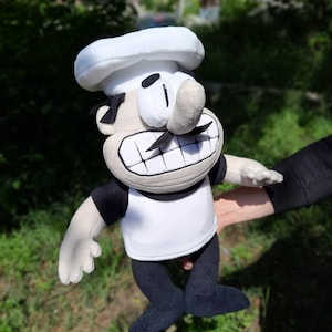 Peppino Spaghetti. Pizza Tower. Large Plush Toy. Size 20 Inch (50 Sm ...