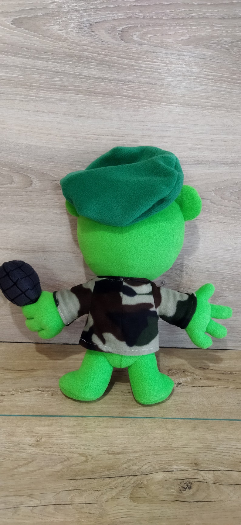 Flippy. FNF. Friday Night Funkin. Large Plush Toy. Size 13 | Etsy