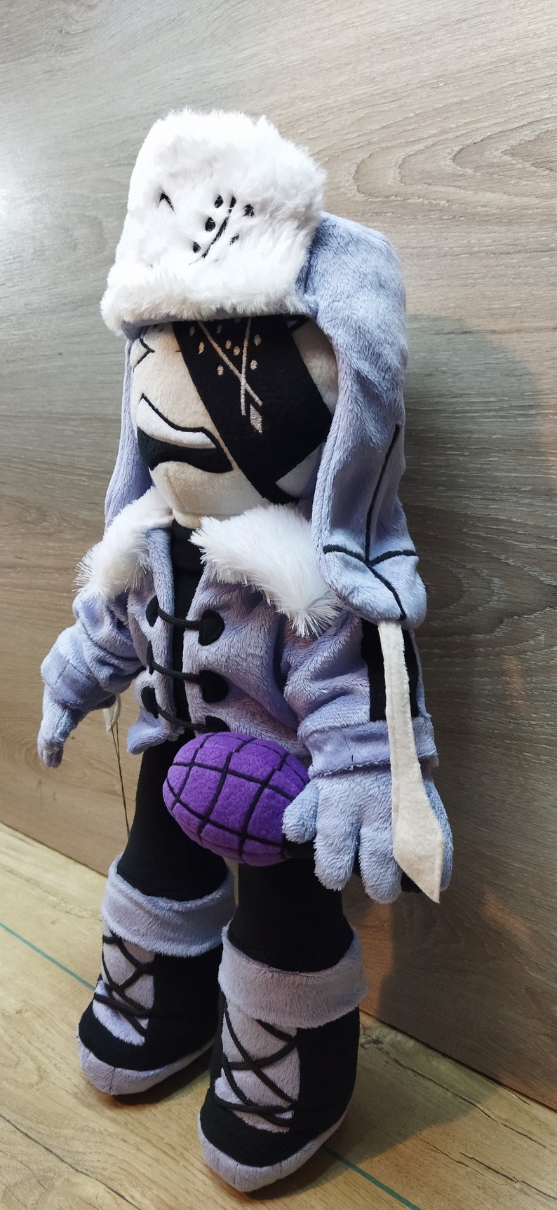 Ruv Angry .FNF. Friday Night Funkin. Large Plush Toy. Size 20 | Etsy