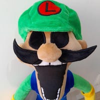 Custom Plush Toy Inspired by Mr.l From Super Paper, the Green Thunder ...