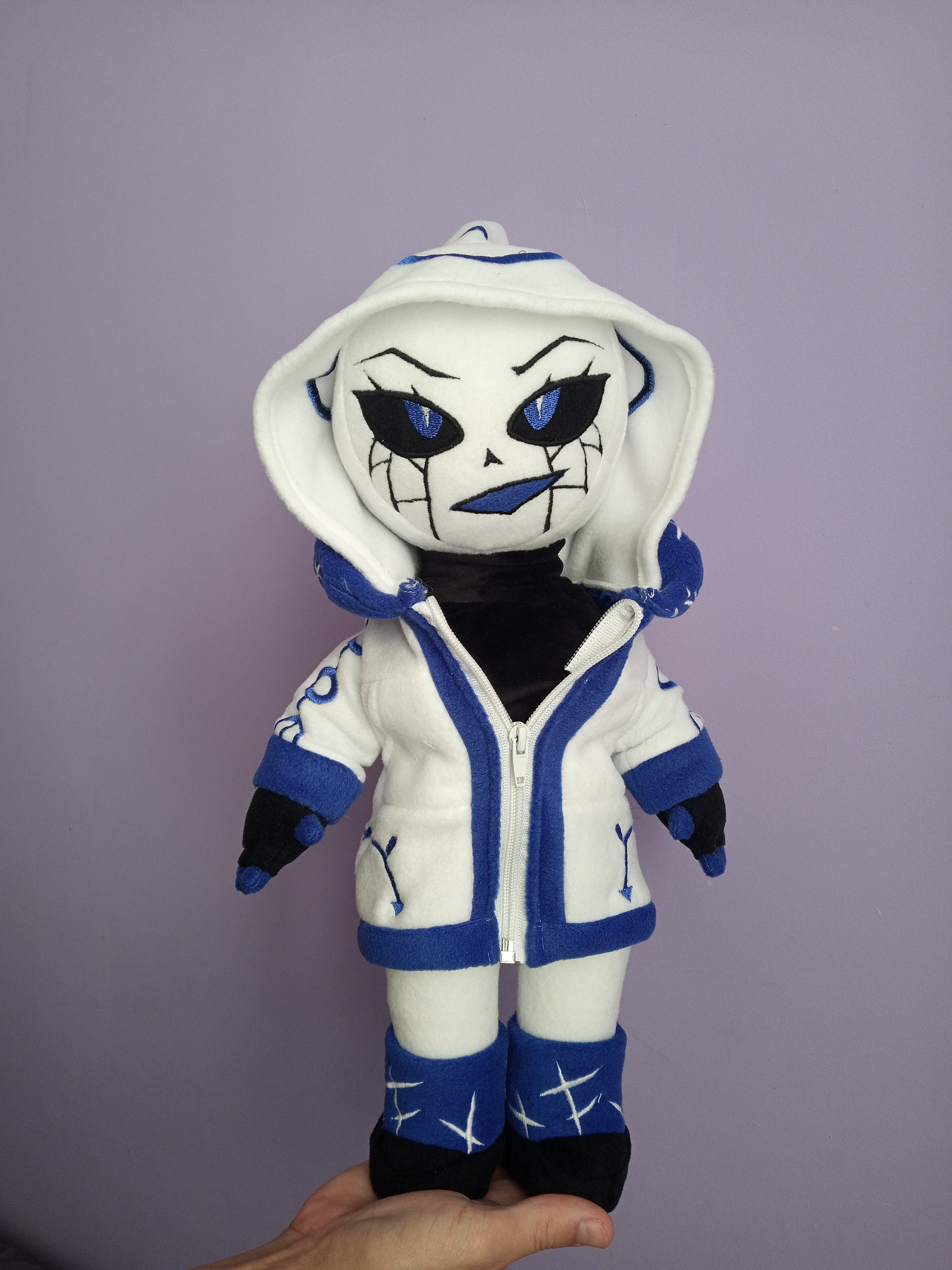 Undertale. Female Error 404 Sans. Large Plush Toy. Size 17 Inch - Etsy
