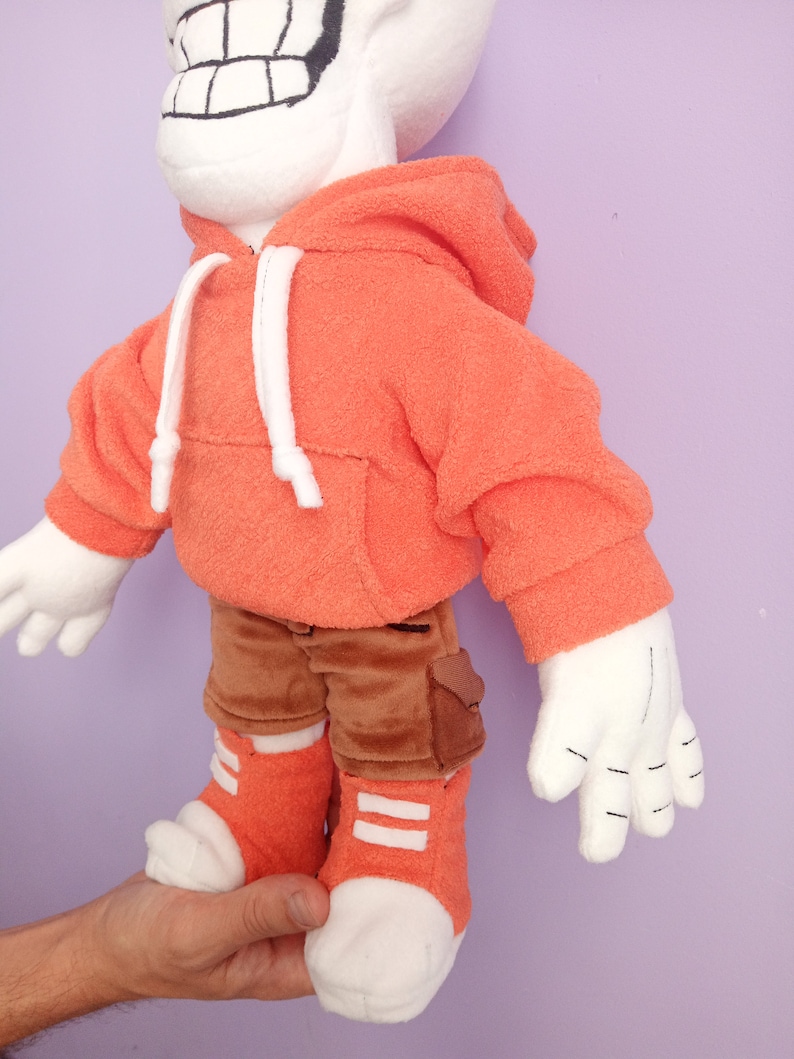 Underswap Papyrus. Undertale. Large Plush Toy. Size 17 Inch - Etsy