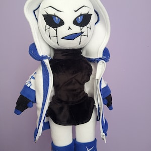 Undertale. Female Error 404 Sans. Large Plush Toy. Size 17 Inch - Etsy