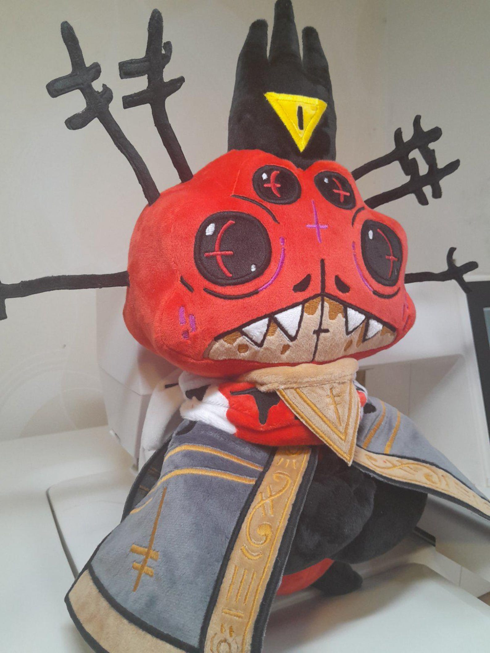 Heket. Cult of the Lamb. Plush Toys to Order. 15 Inch (38 Sm) - Etsy