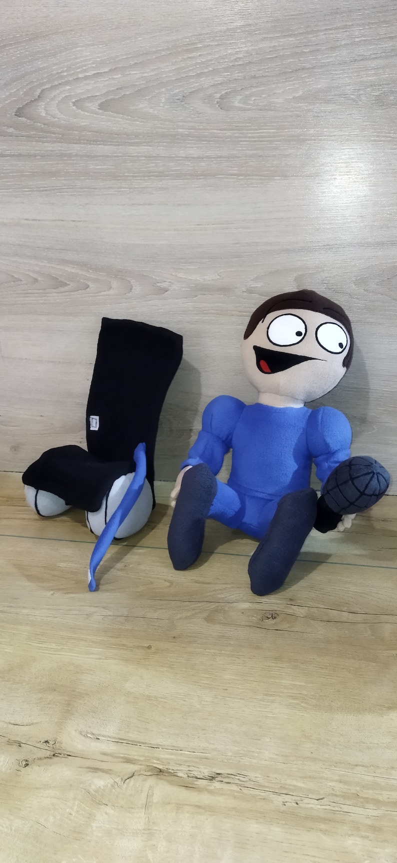 Dave . Friday Night Funkin. Large Plush Toy. Size 16 Inch - Etsy