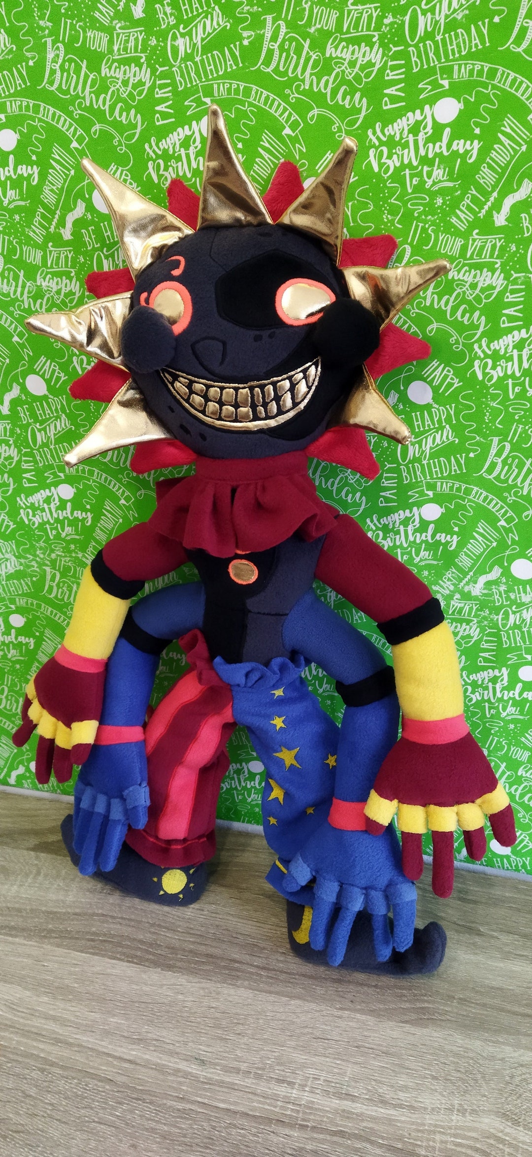Eclipse Fnaf Sun Daycare Attendant Sundrop Large Plush Toy Size 22