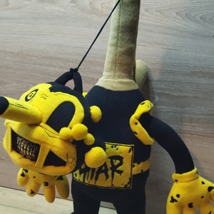 Fisher. Bendy and the Ink Machine. Large Plush Toy. Size 23 Inches - Etsy