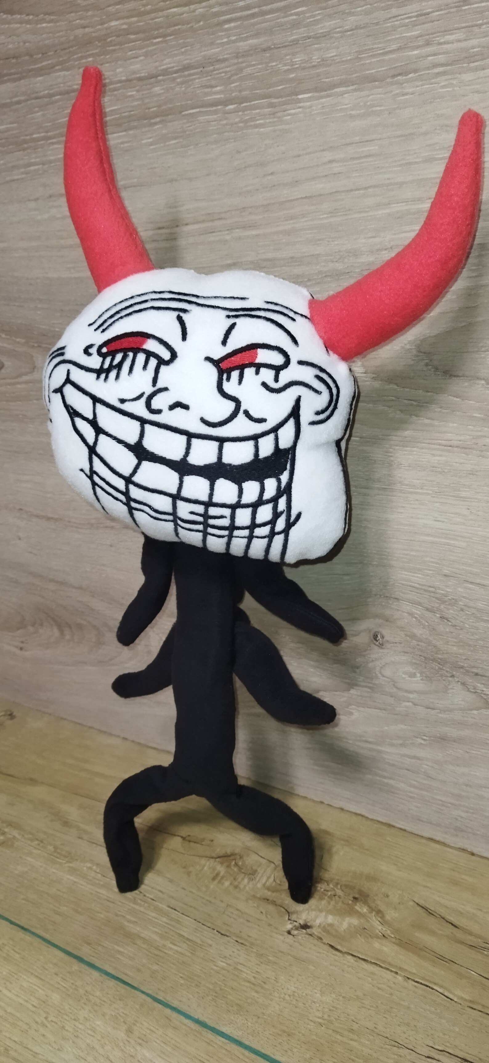 Trollface. the Devil Phase 1. the Trollge Incidents. Large - Etsy UK