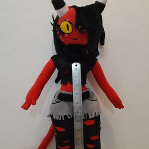 Sallie May. Helluva Boss. Hazbin Hotel. Large Plush Toy. Size 25 Inch ...
