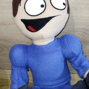 Dave . Friday Night Funkin. Large Plush Toy. Size 16 Inch - Etsy