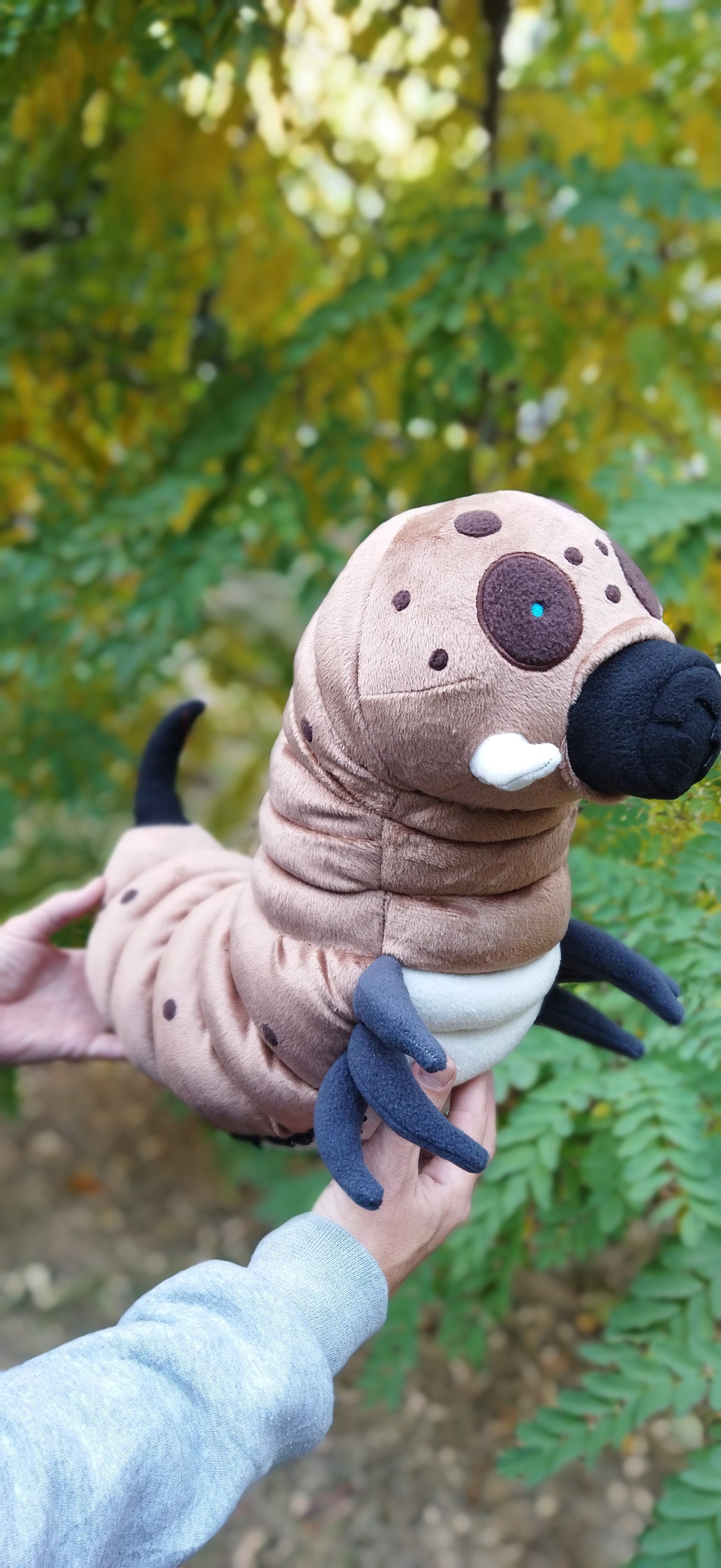 Mothra Larvae. Godzilla: Tokyo S.O.S. Large Plush Toy. Size 16 | Etsy