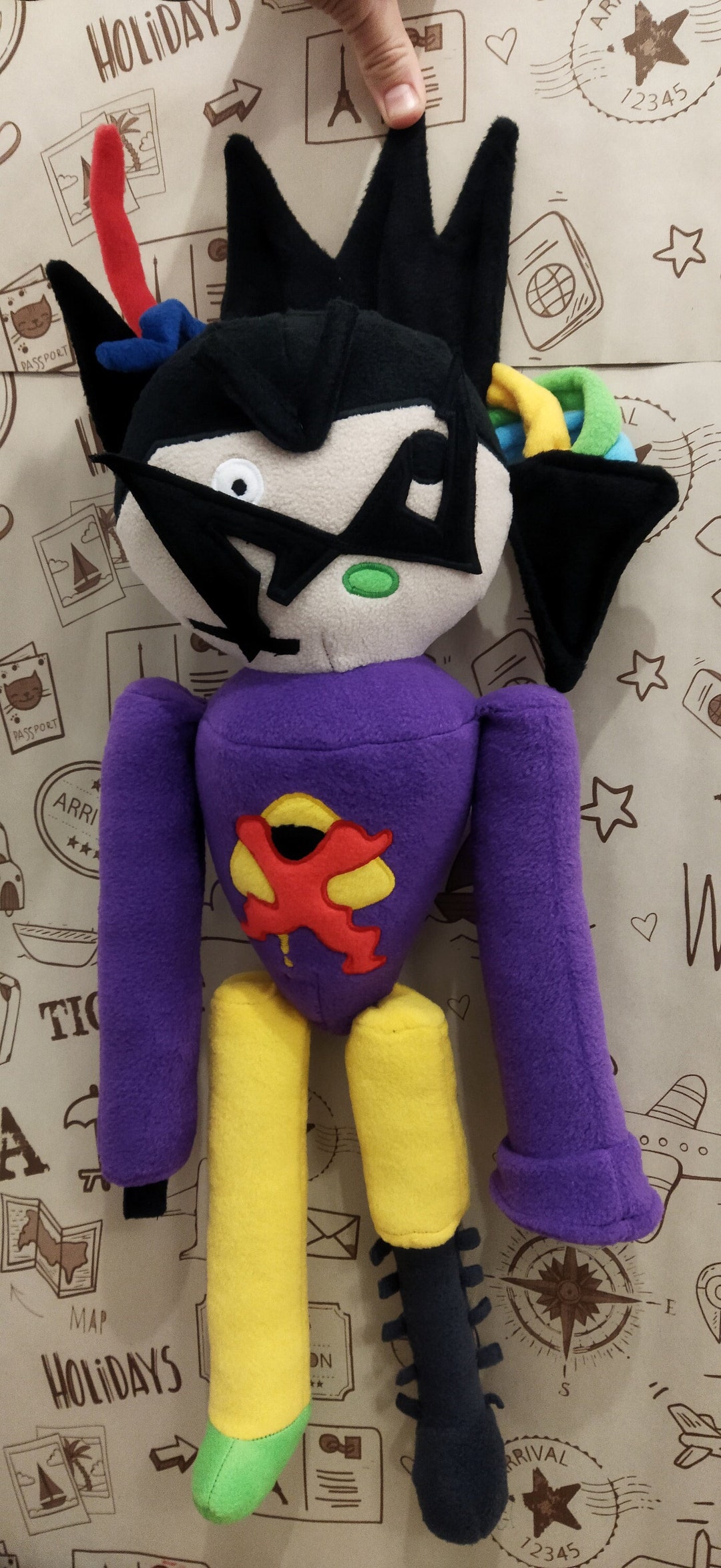 Salvaged Spike.friday Night Funkin. Dave and Bambi FNF. Plush Toy. Size ...