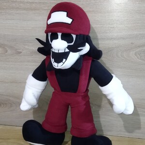 MX. Mario '85. FNF. Mario's Madness. Large Plush Toy. Size 19 Inch(50 ...