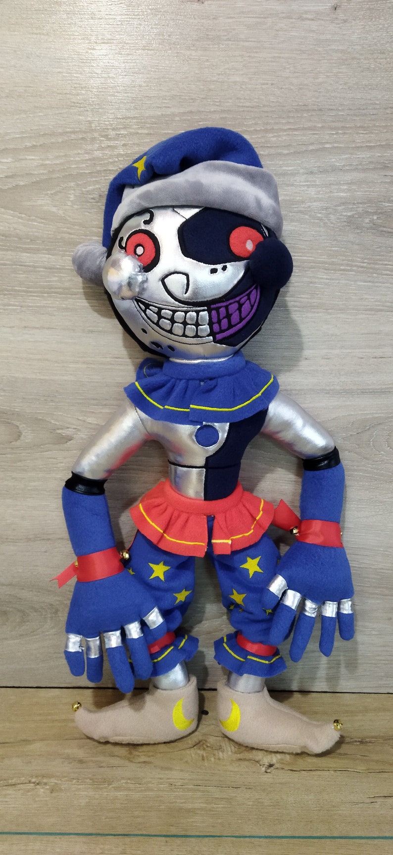 Moon And Sun Fnaf Sun Daycare Attendant Sundrop Large Plush Etsy