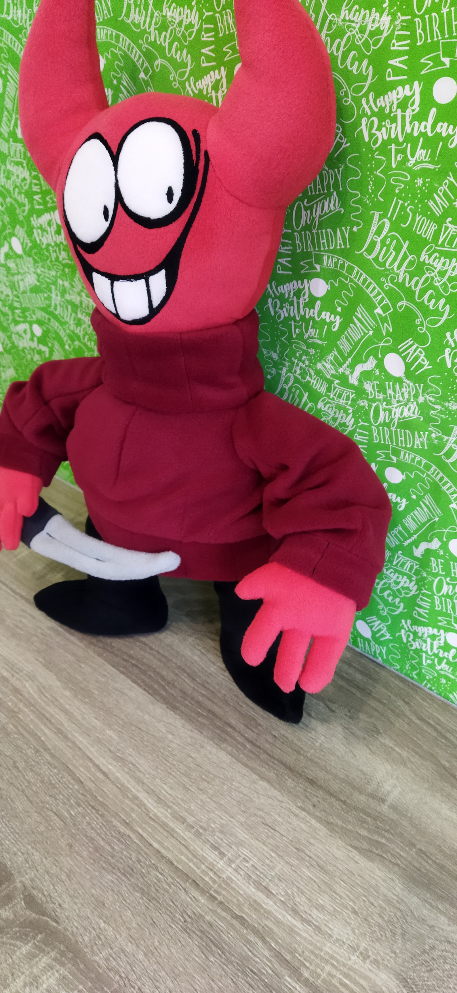 Bob Velseb. It's Spooky Month. Large Plush Toy. Size 21 Inch 53 Cm - Etsy