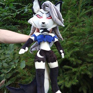 Loona. Helluva Boss. Hazbin Hotel. Large Plush Toy. Size 26 Inch - Etsy ...