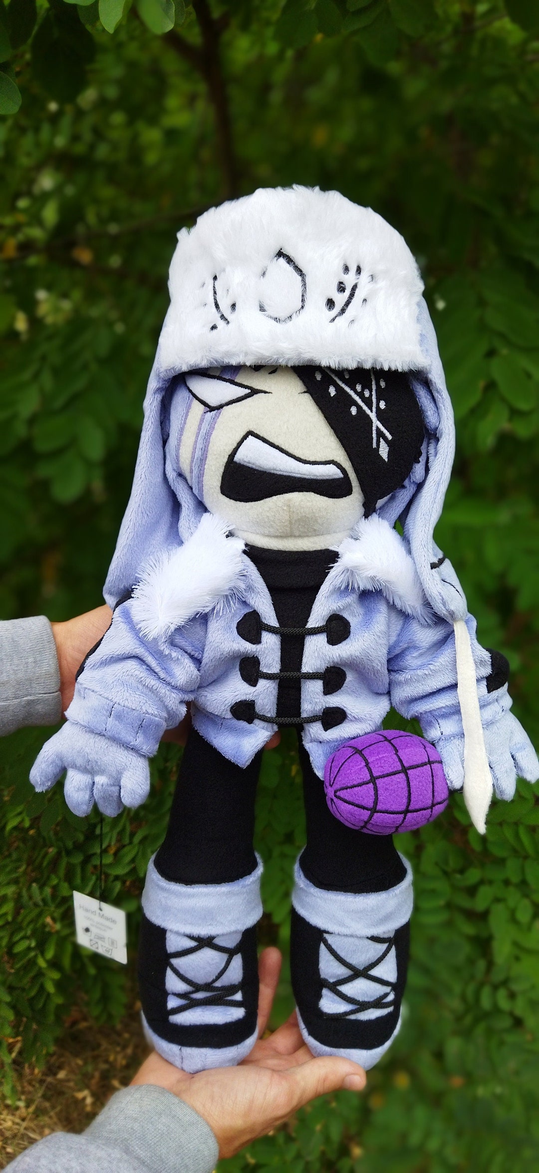 Ruv Angry .FNF. Friday Night Funkin. Large Plush Toy. Size 20 - Etsy