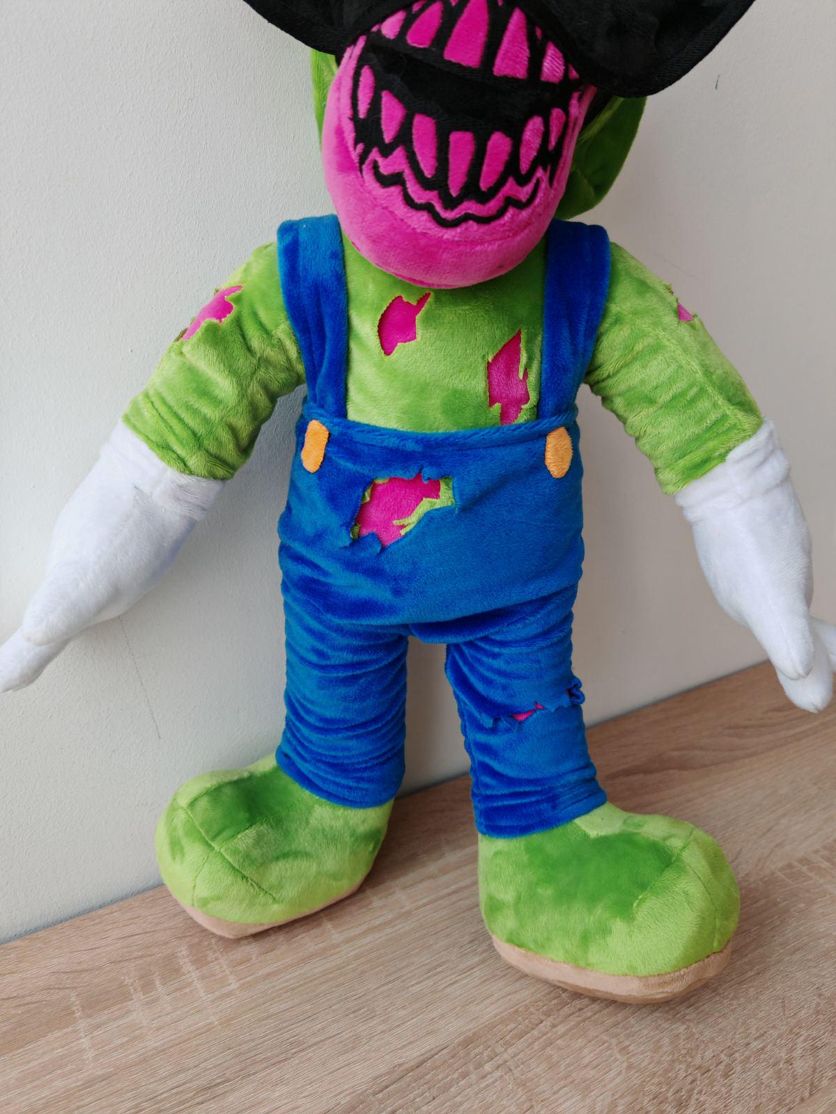 Plush to Order. Luigi (I HATE YOU) Mario's Madness. Large Plush Toy ...