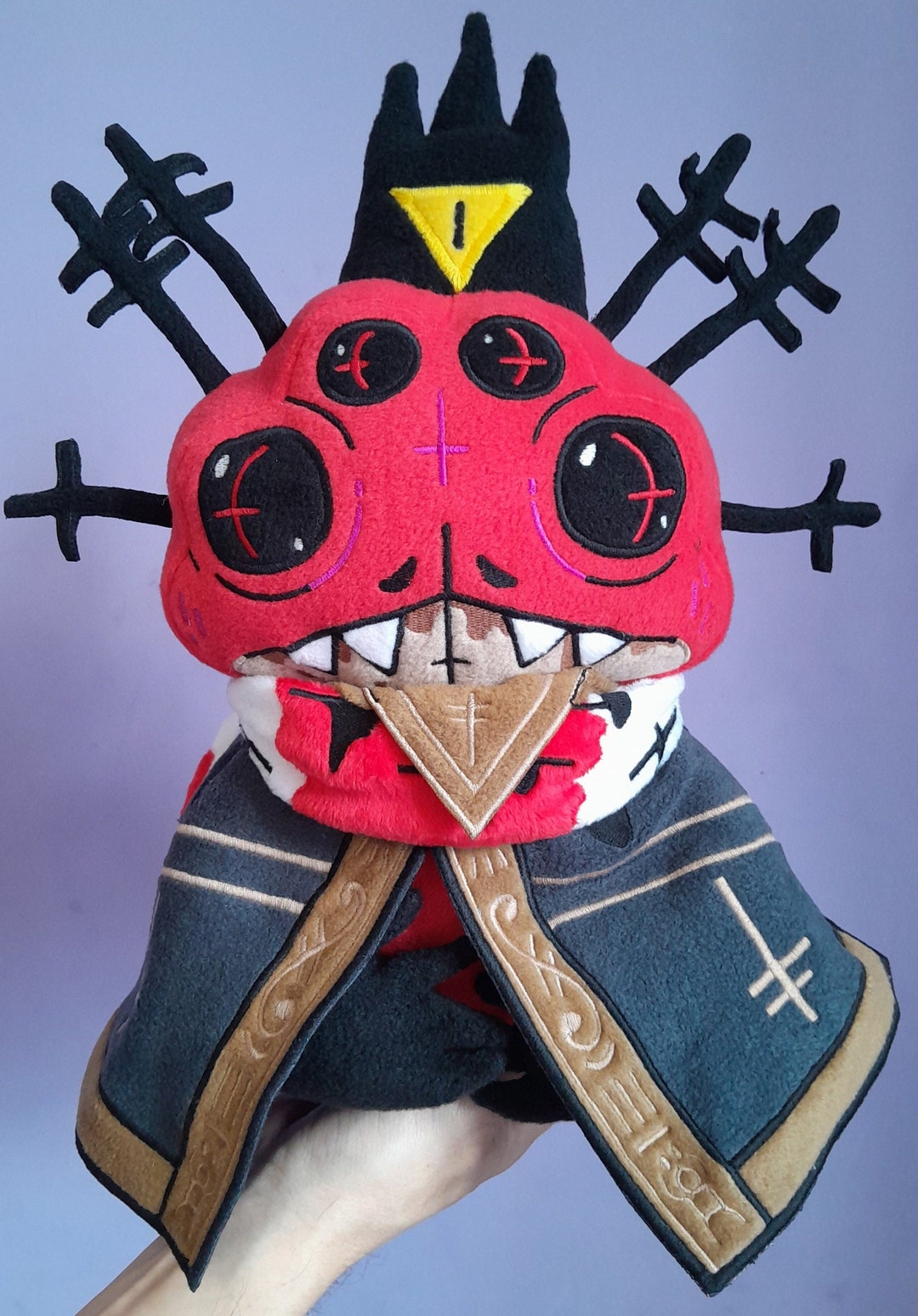 Heket. Cult of the Lamb. Plush Toys to Order. 15 Inch (38 Sm) - Etsy
