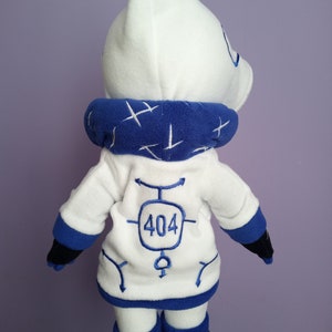 Undertale. Female Error 404 Sans. Large Plush Toy. Size 17 Inch - Etsy