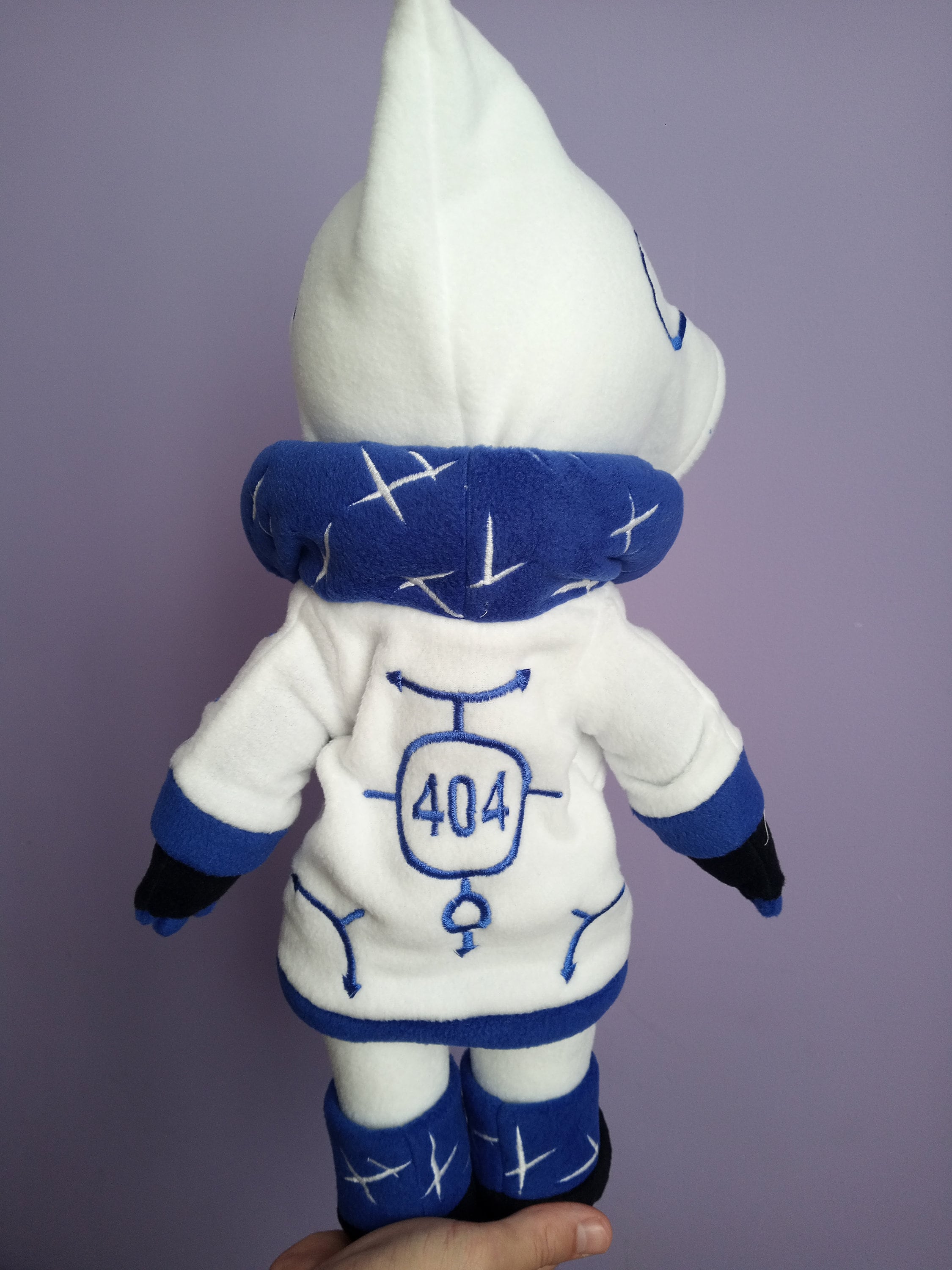 Undertale. Female Error 404 Sans. Large Plush Toy. Size 17 Inch - Etsy