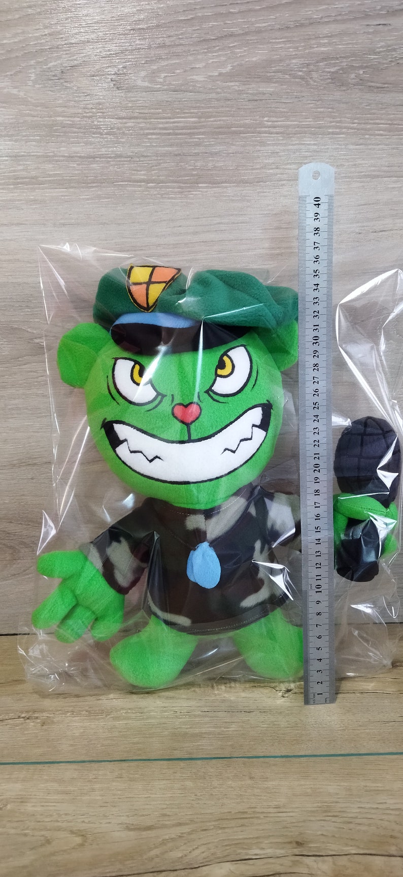 Flippy. FNF. Friday Night Funkin. Large Plush Toy. Size 13 | Etsy