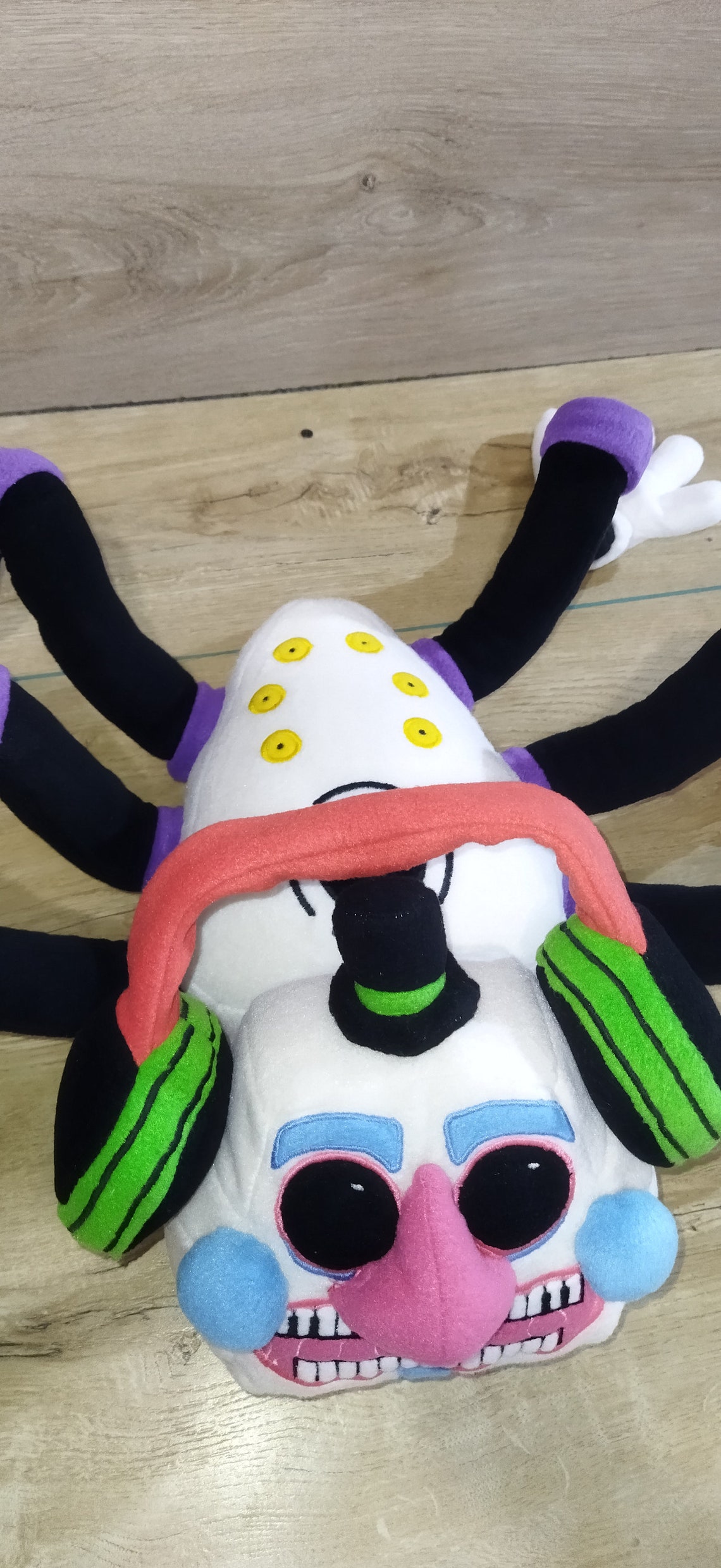 DJ Music Man . Animatronic FNAF. Large Plush Toy. Size 13.7 - Etsy