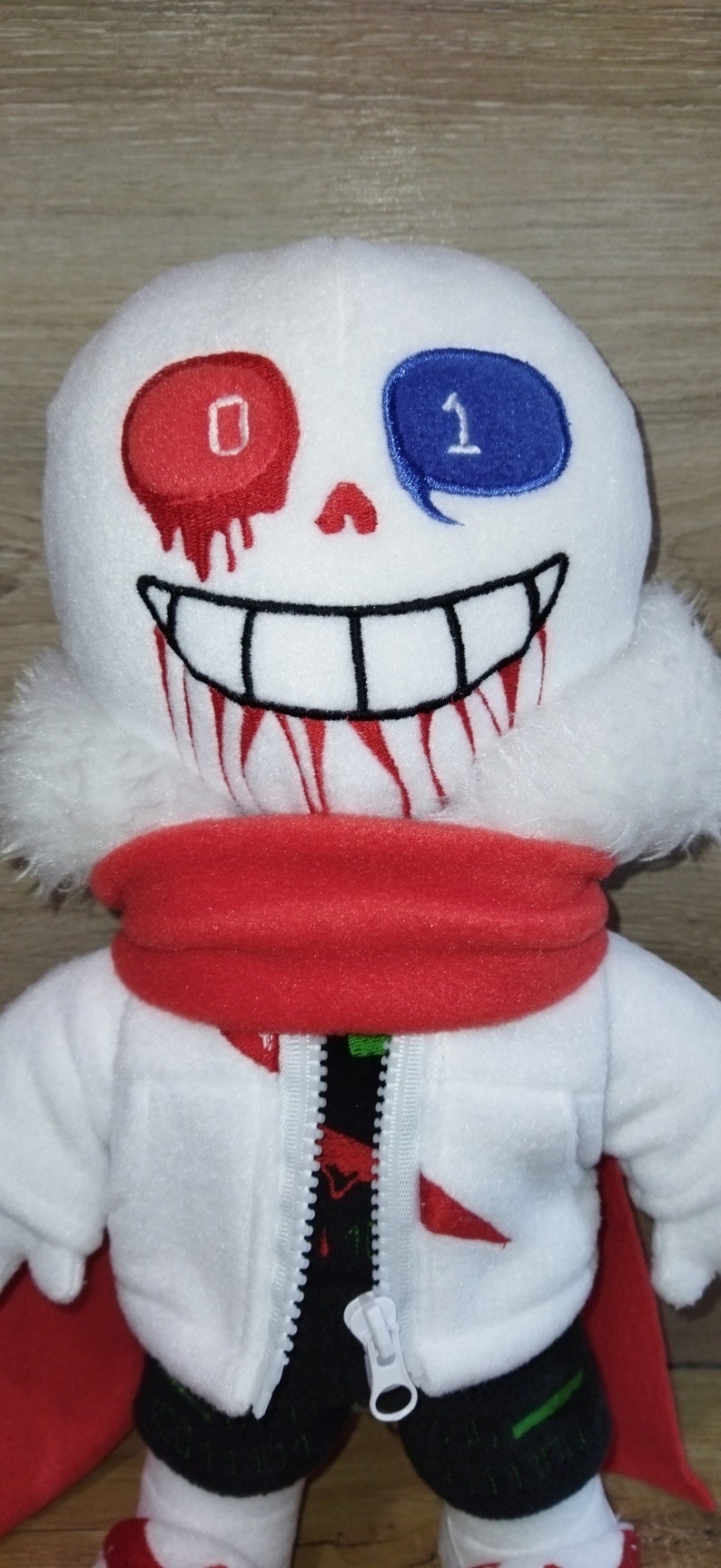 Undertale.fatal Error Sans. Plush Toy. Size 15 Inch - Etsy