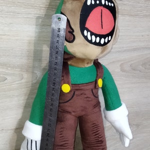 Plush to Order. PS 135. Mario Exe . Mario's Madness. Large Plush Toy ...