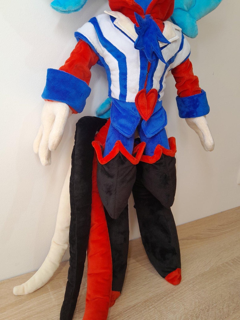 Asmodeus. Helluva Boss. Hazbin Hotel. Large Plush Toy. Size 32 Inch - Etsy