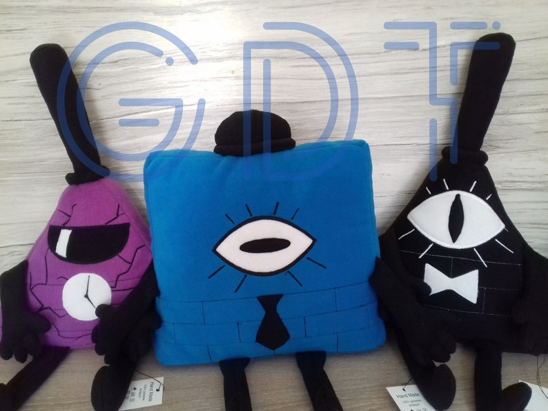 Bill Schiffer. Gravity Falls. Soft Toy Handmade Made to - Etsy