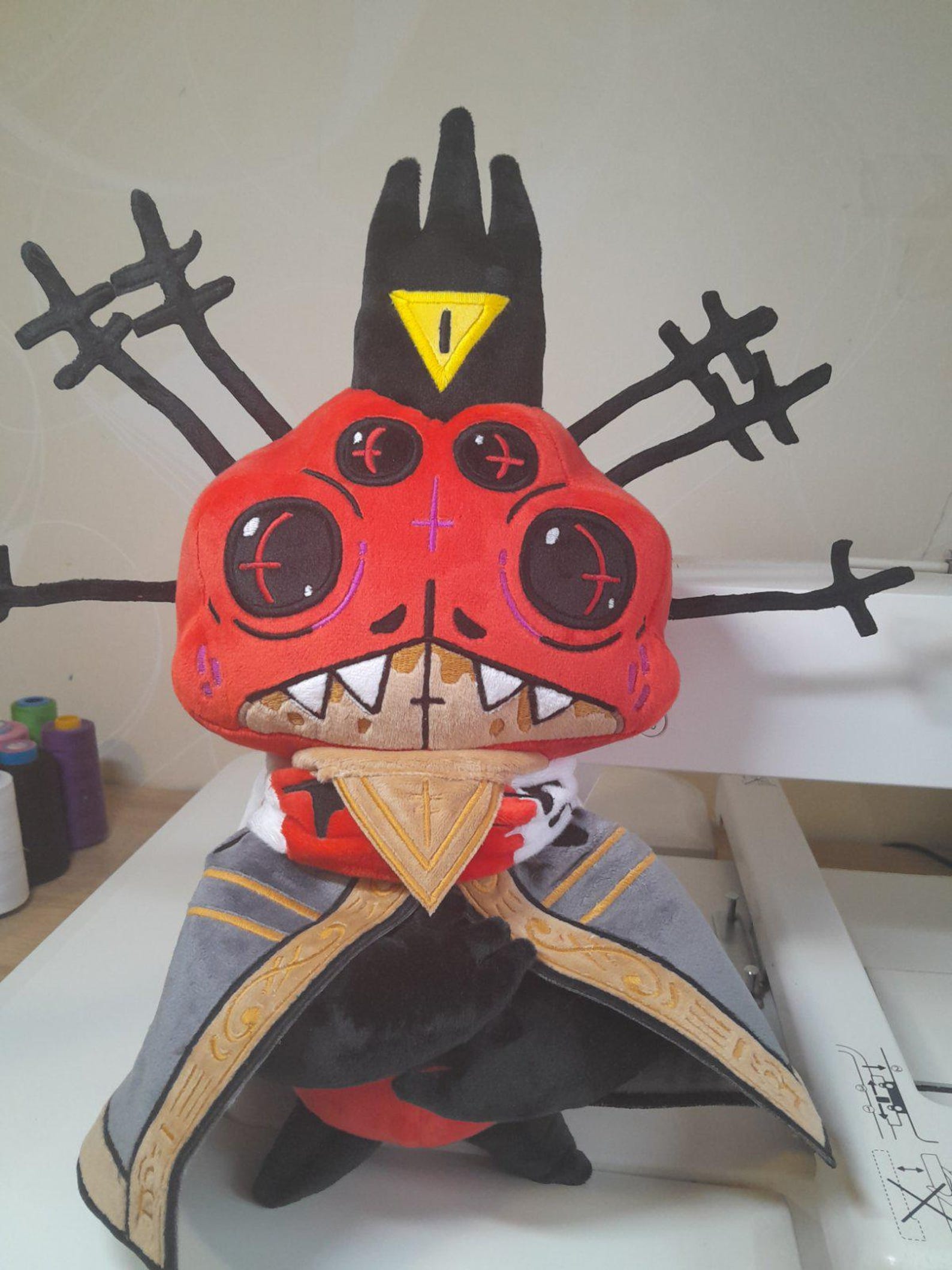 Heket. Cult of the Lamb. Plush Toys to Order. 15 Inch (38 Sm) - Etsy