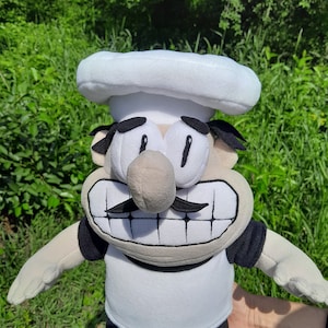 Peppino Spaghetti. Pizza Tower. Large Plush Toy. Size 20 Inch (50 Sm ...